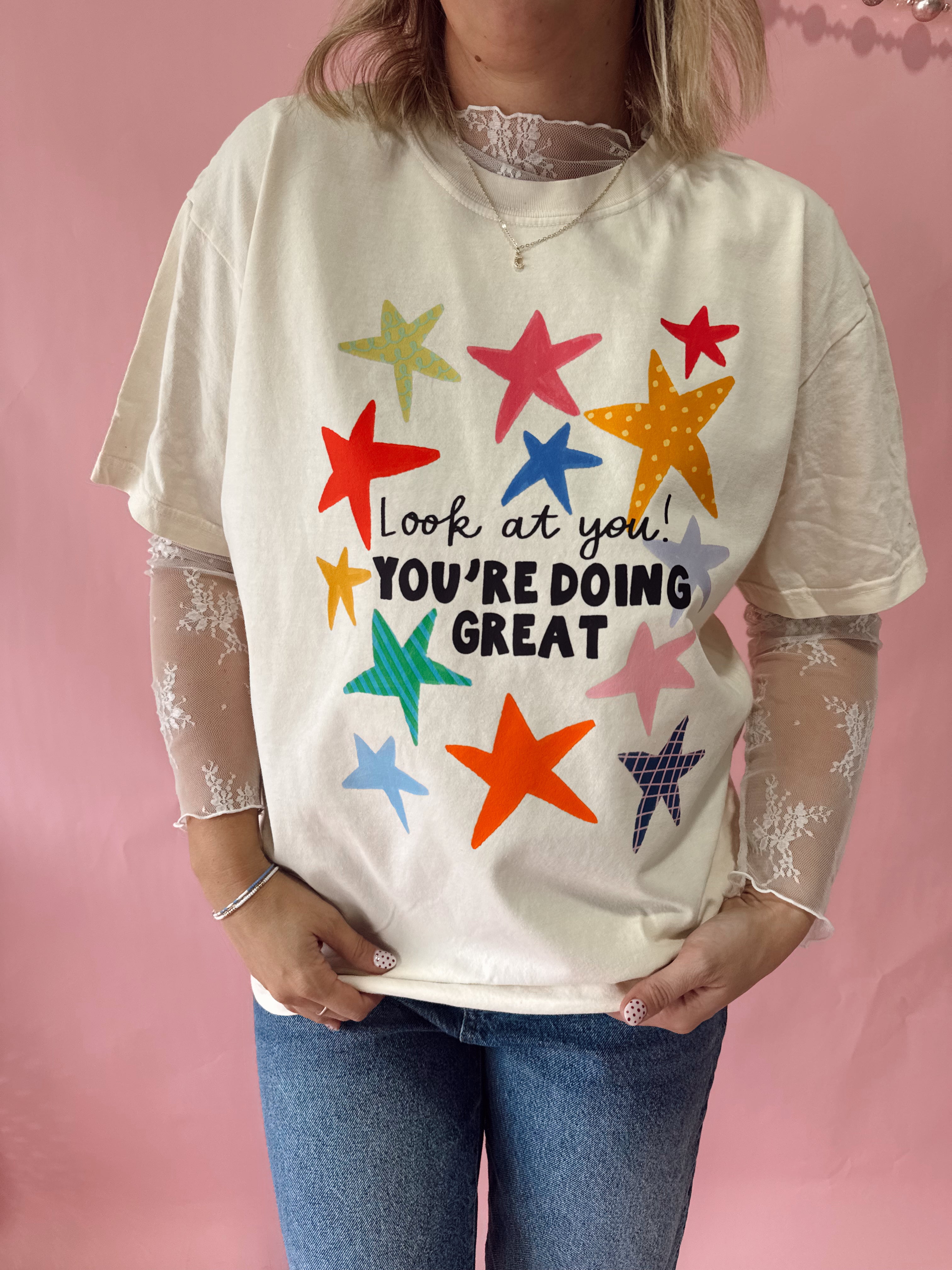 You’re Doing Great Tee – Jules Co.